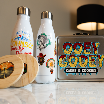 Stickers For Glass | Washproof & Vibrant Custom Glass Decals