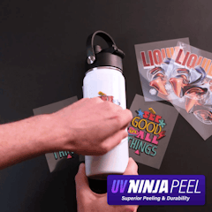 PermaStickers™ - UV DTF Permanent, 3D Gloss, Industrial Grade Stickers