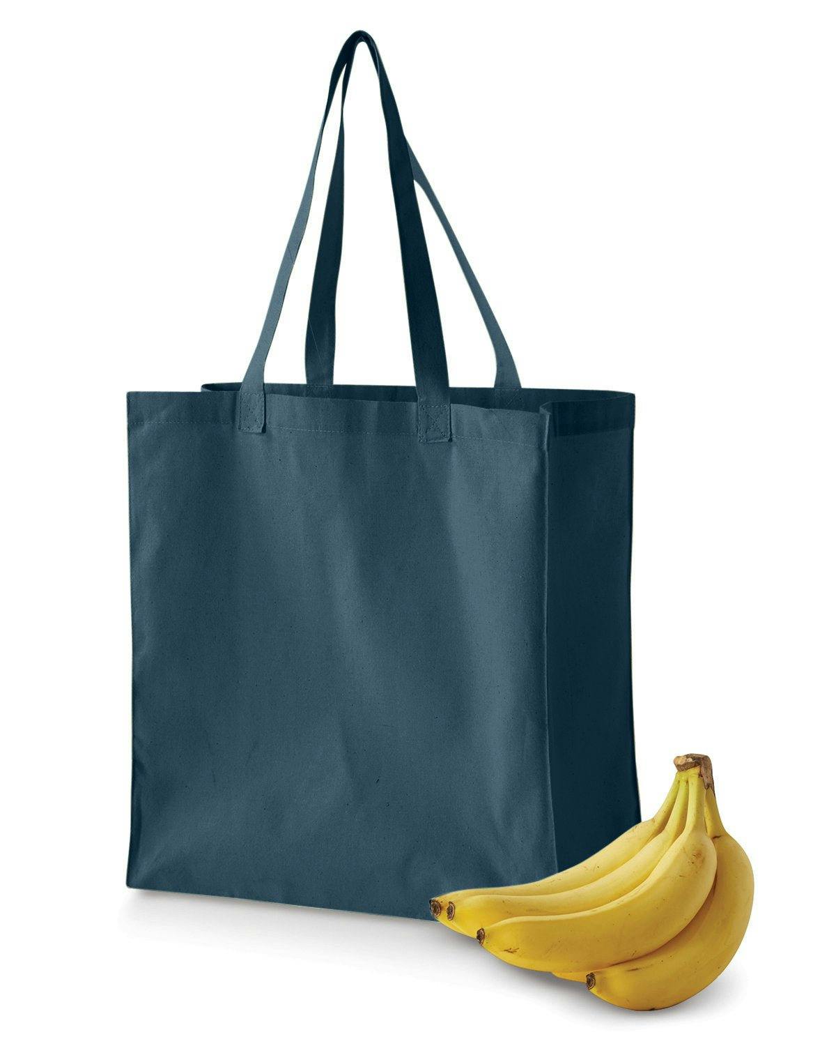 BAGedge BE055 6 oz. Canvas Grocery Tote - Durable & Eco-Friendly