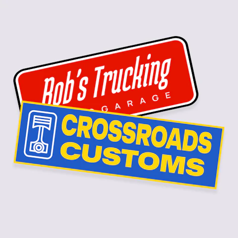 Custom Truck Stickers | Design Large Truck Stickers Online
