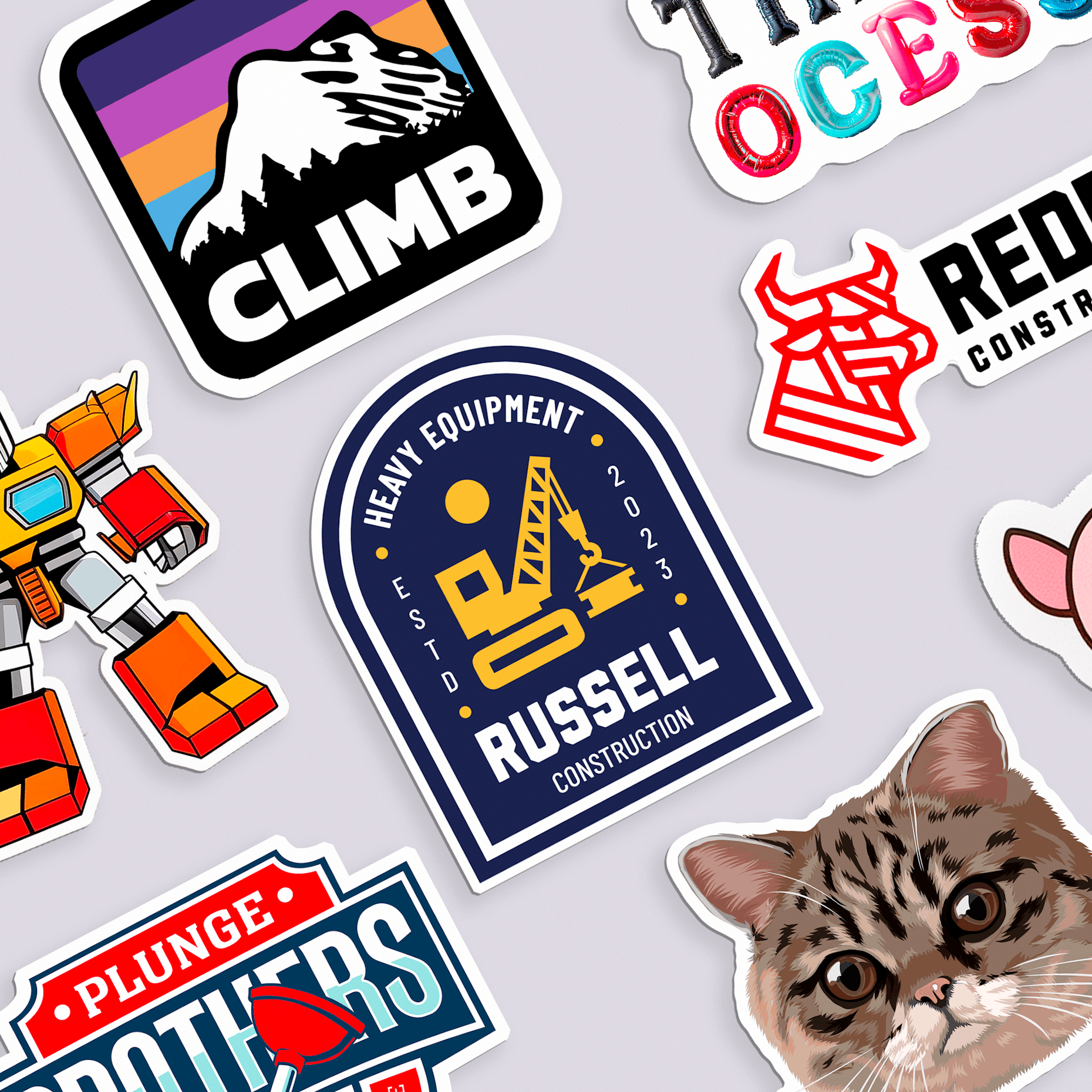 Custom Vinyl Stickers | Buy Vinyl Stickers in Bulk