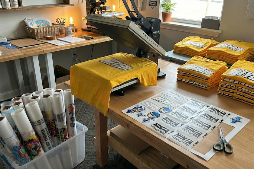 Custom DTF Transfers for T-Shirts & Apparel - Free Shipping