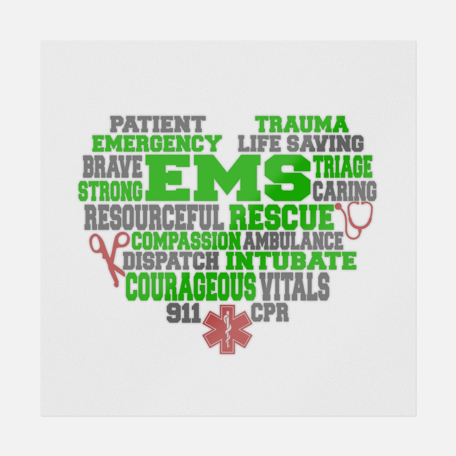 EMT Stickers & DTF Transfers | Buy EMT Designs Online