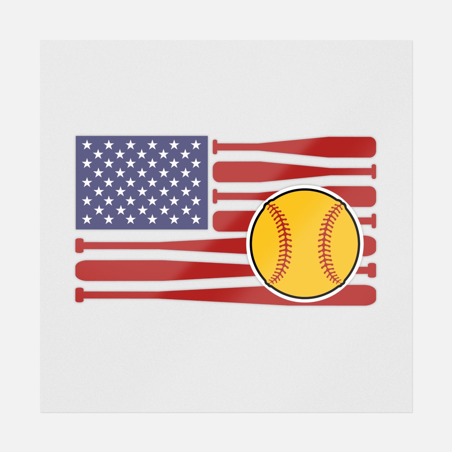 Softball Stickers & DTF Transfers | Buy Softball Designs Online