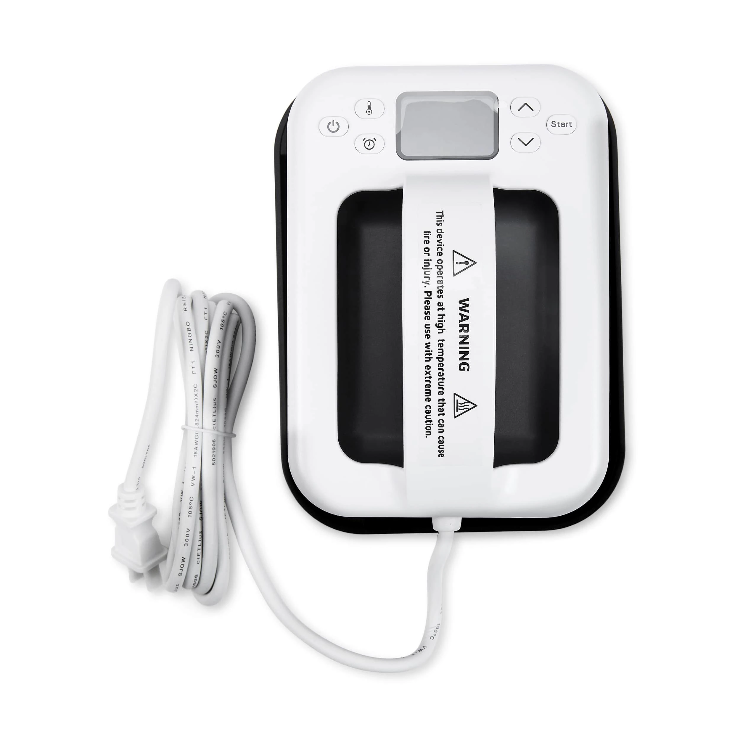 Portable Mini Heat Press with 7" x 5" Heating Plate