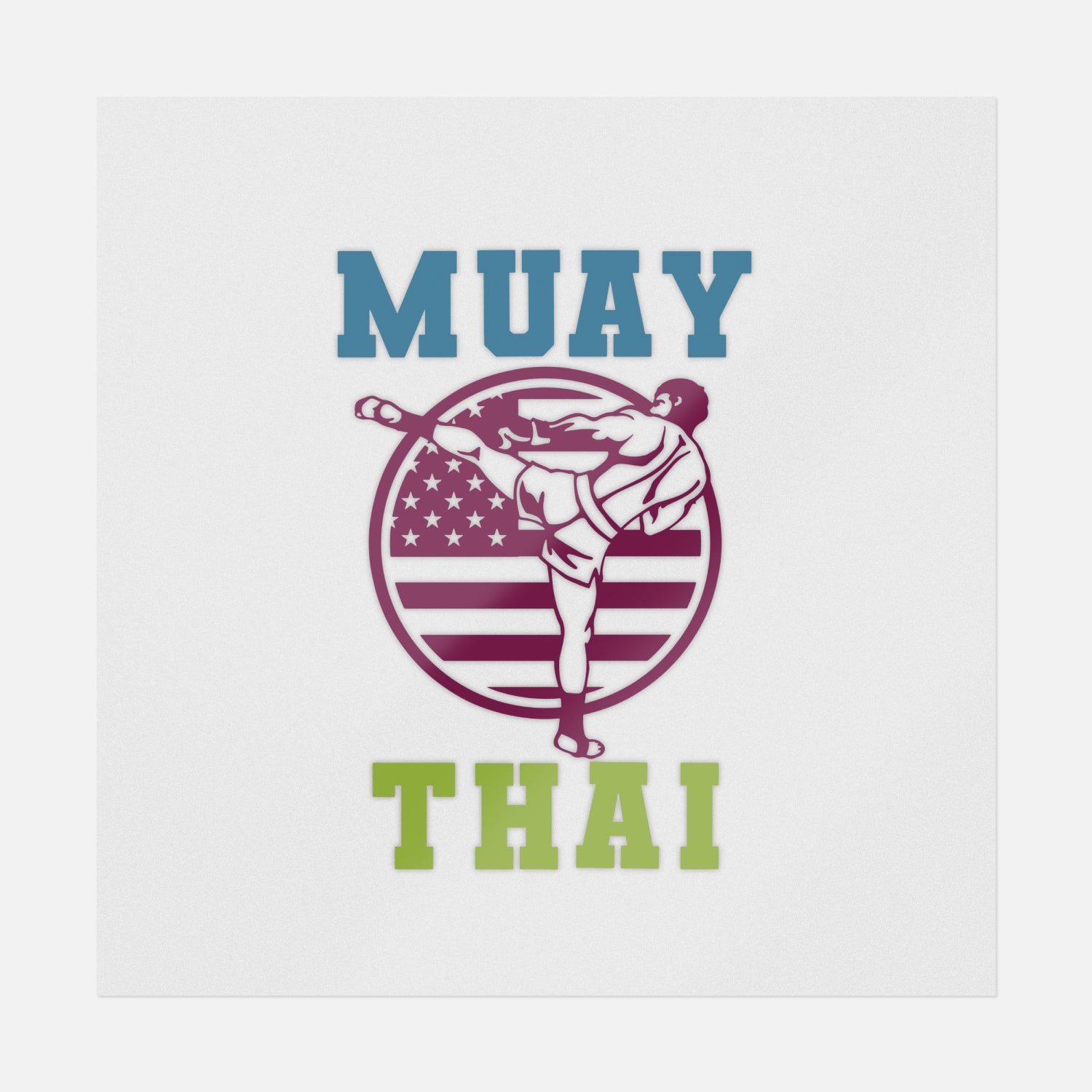Muay Thai Stickers & DTF Transfers | Buy Muay Thai Designs Online