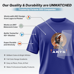 DTF Transfers By Size | Next Day DTF