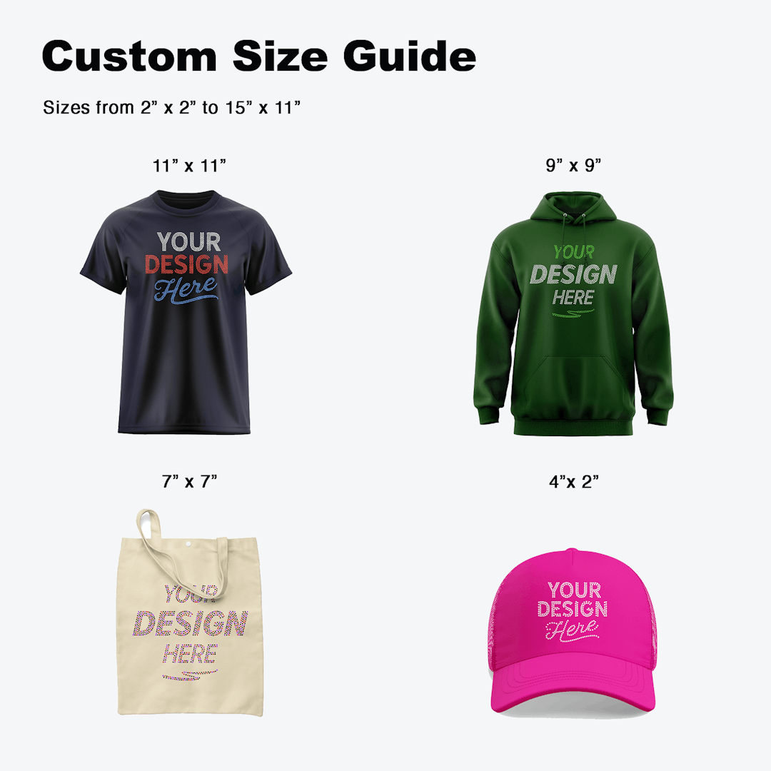 Custom Wholesale Spangle Transfers | Trusted by Thousands