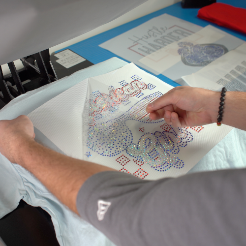 Heat Press Instructions for Spangle Transfers