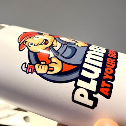 PermaStickers™ - UV DTF Permanent, 3D Gloss, Industrial Grade Stickers